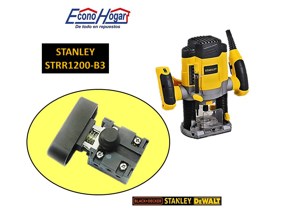 SWITCH ROUTER STANLEY STRR1200-B3 | EconoHogar
